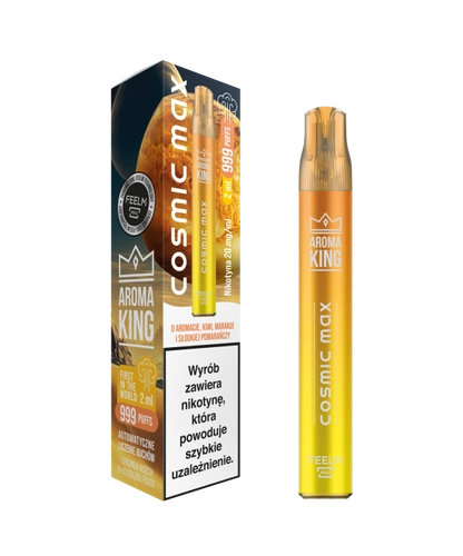 E-papieros Jednorazowy AROMA King COSMIC MAX Caribbean Crush 20mg ...