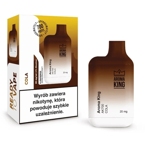 E Papieros Jednorazowy Aroma King Mini Bar Cola 20mg Shishasklep Pl