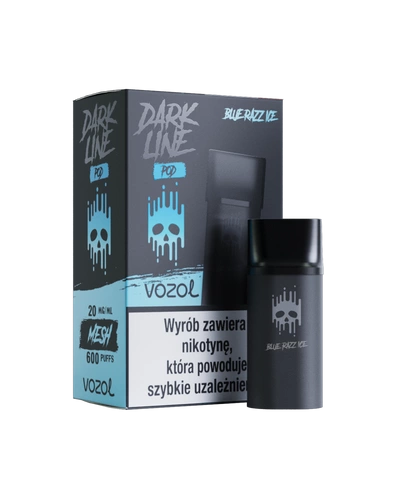 Wkład Dark Line Pod 2ml - Blue Razz Ice 20mg - Shishasklep.pl