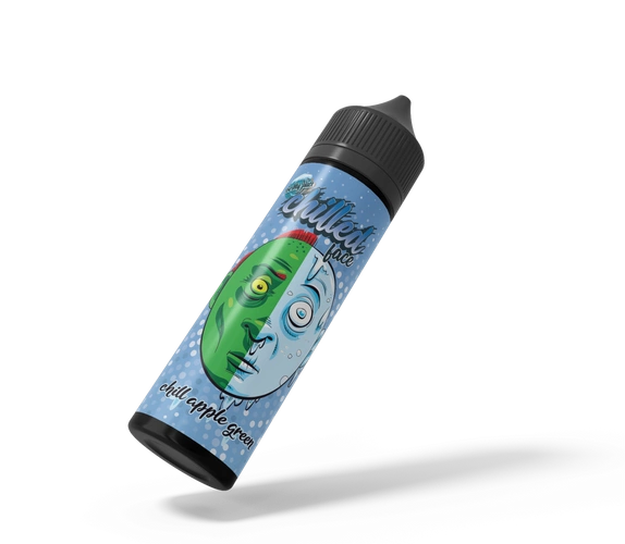 Longfill Chilled Face 6/60ml - Chill Apple Green - Shishasklep.pl