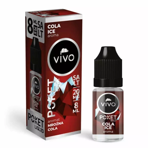 Liquid VIVO Poket 8ml - Cola Ice 20mg - Shishasklep.pl
