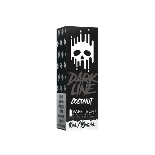 Liquid Dark Line 10ml - Coconut 18mg - Shishasklep.pl