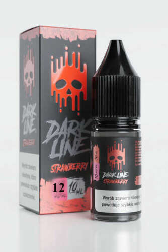 Liquid Dark Line 10ml - Strawberry 12mg - Shishasklep.pl